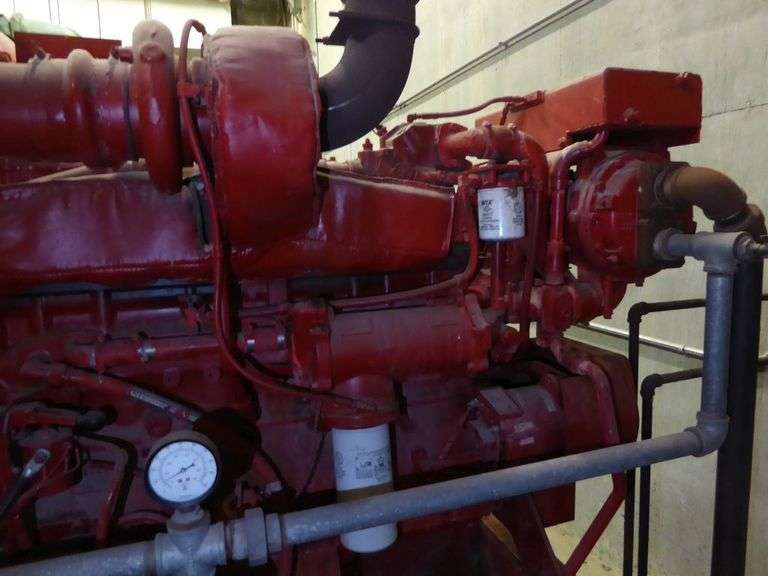 Fire Pump with Cummins Engine - Yellow Tag Auctions