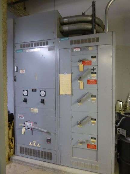 Siemens 1200A Switchboard - Yellow Tag Auctions