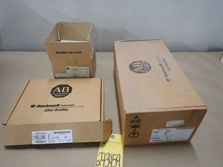 Lot of (3) Allen Bradly Components - Yellow Tag Auctions