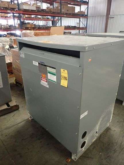 Square D 150 KVA Sorgel 3 Phase Insulated Transformer - Yellow Tag Auctions