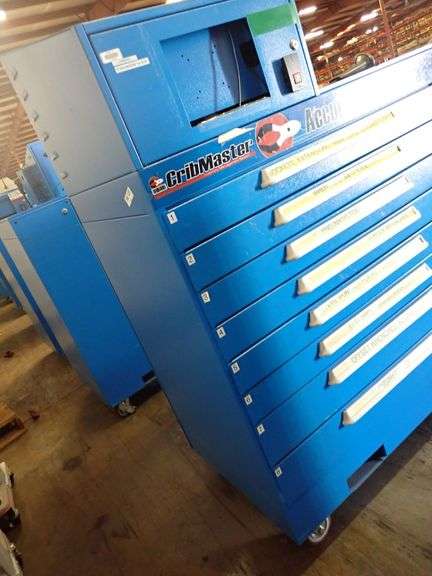 Portable Cribmaster Accudrawer 8-Drawer Tool Box - Yellow Tag Auctions