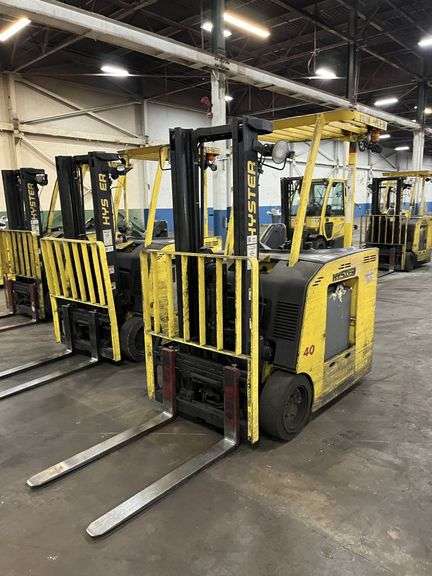 Hyster Electric Forklift - Yellow Tag Auctions
