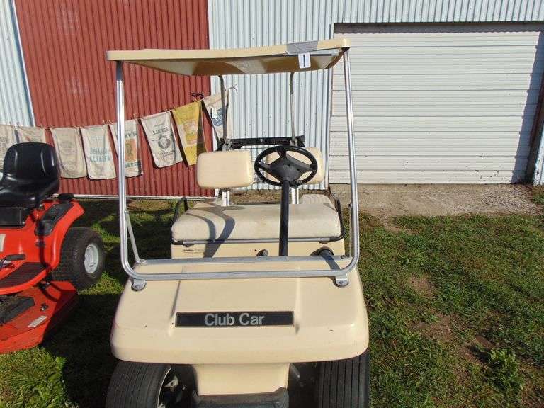 CLUB CAR GAS GOLF CART W/CANOPY - S/N AG9529446296 - Ziemer Hilbrands ...