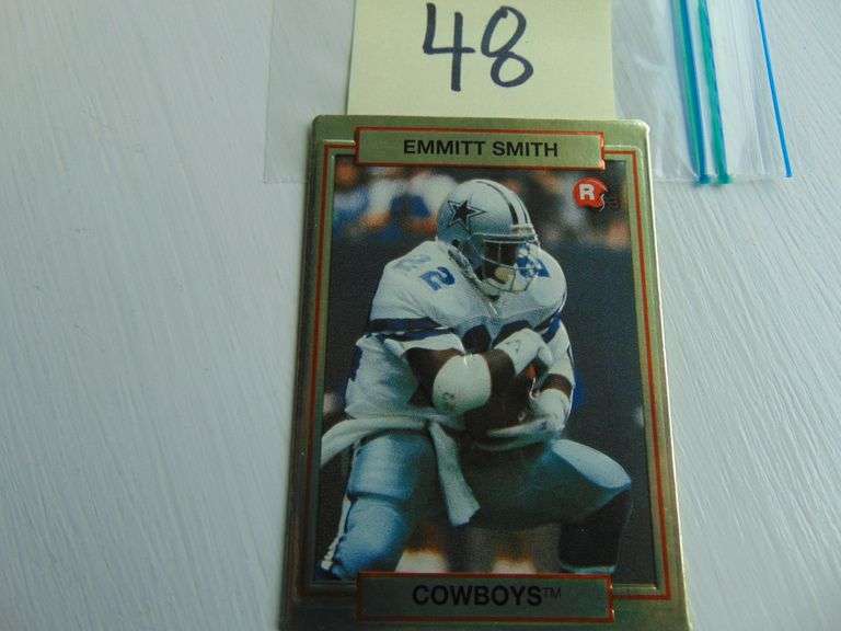 EMMET SMITH - ROOKIE #34 - 1990 ACTION PACKED - Ziemer Hilbrands Auctions