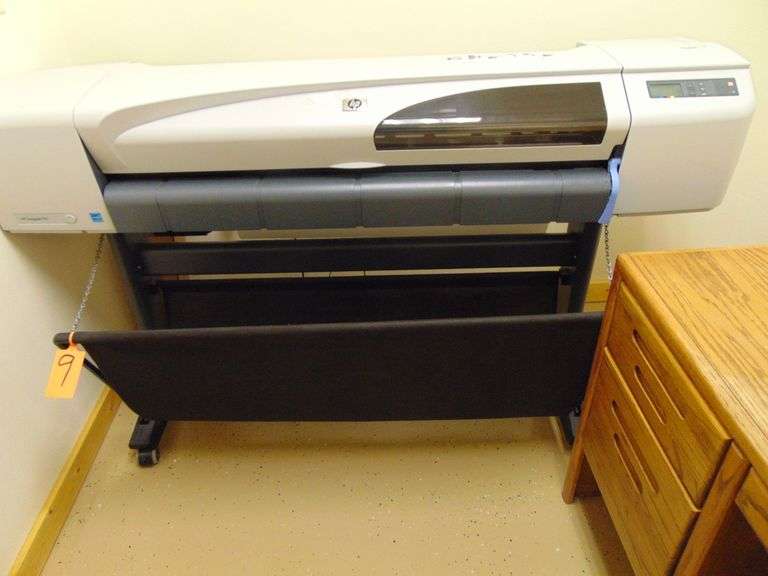 HP DESIGN JET 510 BLUE PRINT PRINTER-COPIER w/EXTRA PAPER ROLL - Ziemer ...