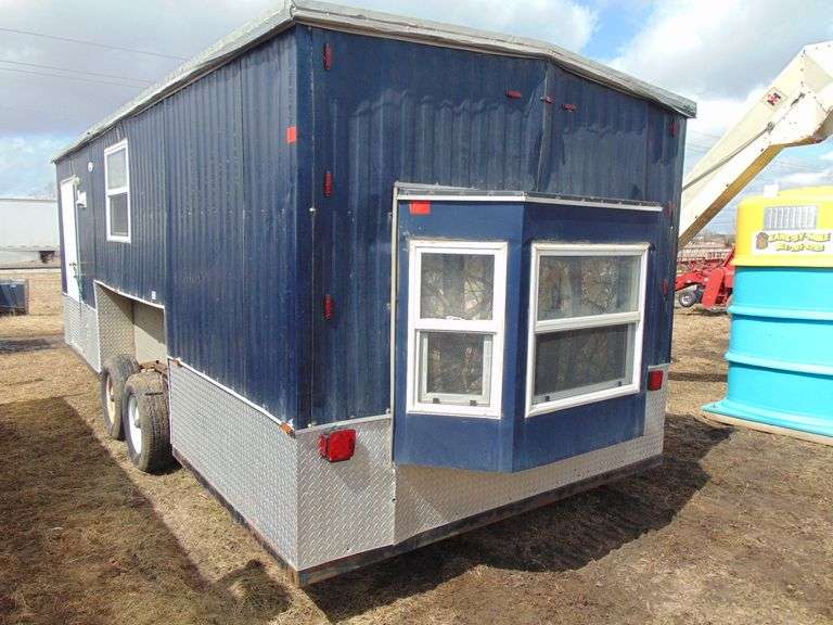 22' TANDEM AXLE FISH HOUSE - Ziemer Hilbrands Auctions