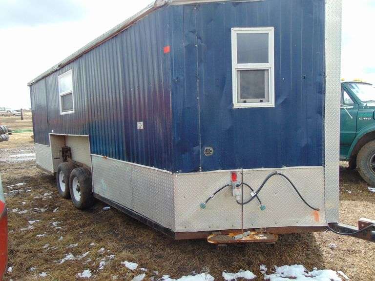 22' TANDEM AXLE FISH HOUSE - Ziemer Hilbrands Auctions