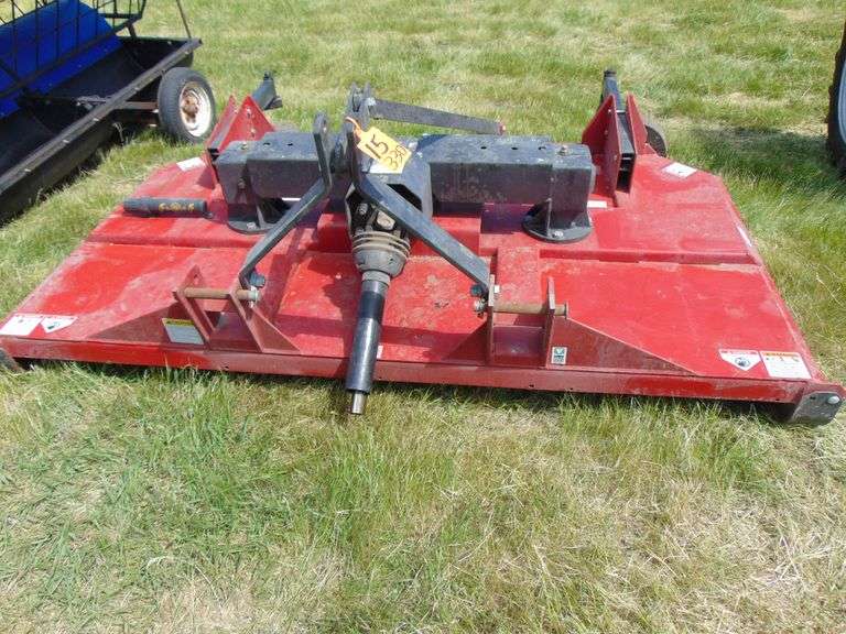 3 PT 8' TEBBEN HEAVY DUTY BRUSH MOWER - Ziemer Hilbrands Auctions