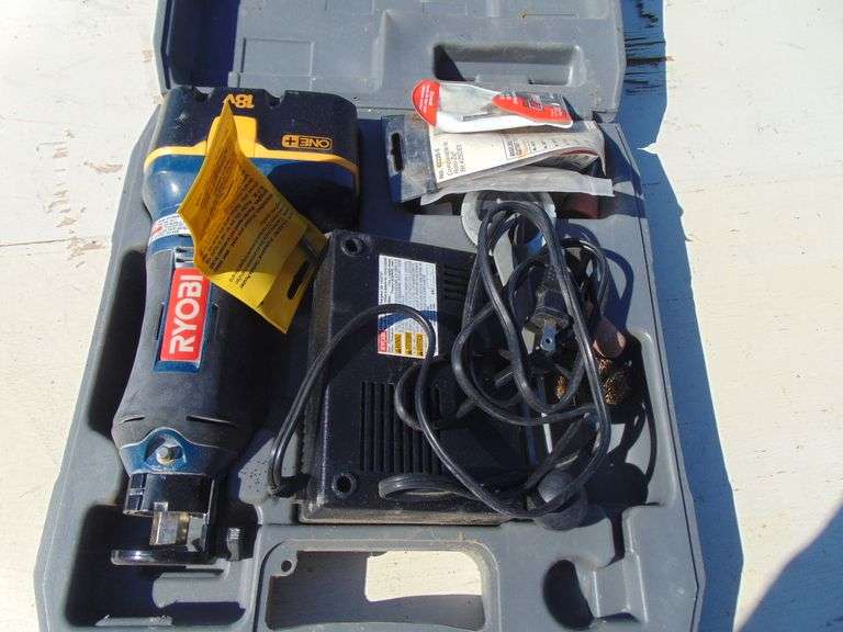 18 VOLT RYOBI CORDLESS ROTOZIP - Ziemer Hilbrands Auctions