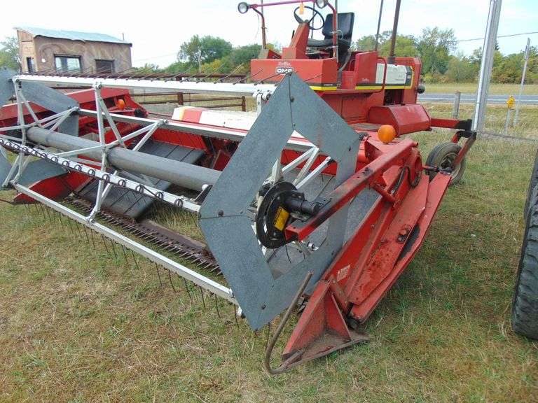 OMC 280 12 FT SWATHER w/6 CYL FORD ENGINE, HYDROSTATIC, w/CRIMPER ...