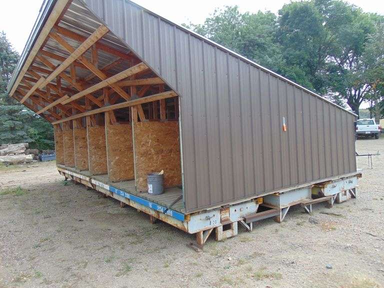 15 FT X 28 FT OPEN FRONT BUILDING w/STEEL SIDING - Ziemer Hilbrands ...