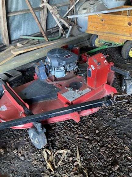 TEBBEN 6' FINISH MOWER, PULL TYPE, HONDA GXV 530 GAS ENGINE - Ziemer ...