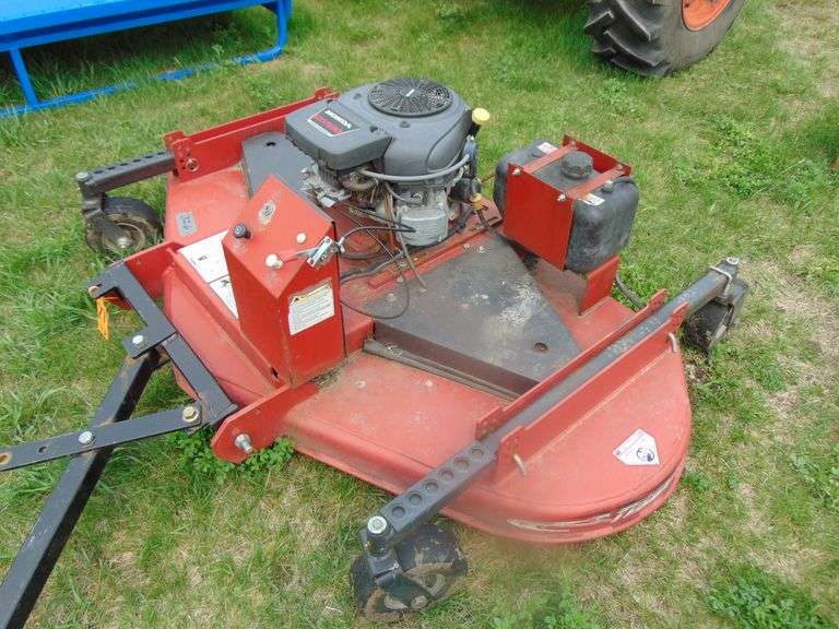 TEBBEN 6 FT FINISH MOWER, GXV530 HONDA MOTOR - Ziemer Hilbrands Auctions